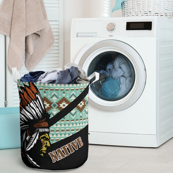 LB00221 Pattern Native Laundry Basket – Powwow Store