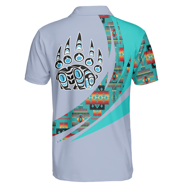 POLO0035 Native American Polo T-Shirt 3D – Powwow Store