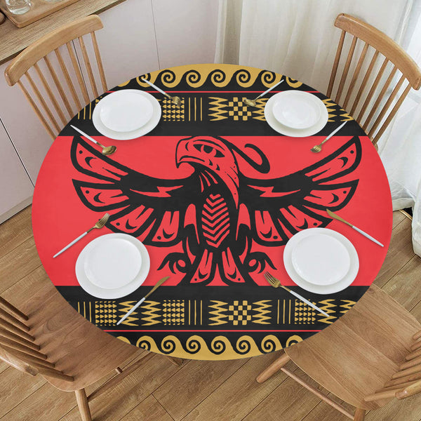 GB-NAT00048 Pattern Native American Round Table Set – Powwow Store