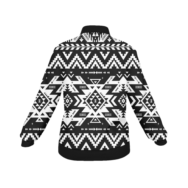 GB-NAT00441 Tribe Pattern Native American Women's Jacket – Powwow Store