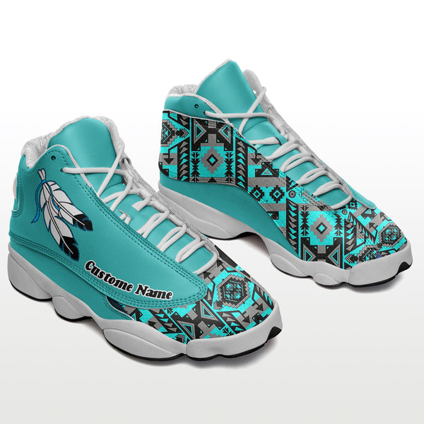 JDS075 Pattern Native Shoes – Powwow Store