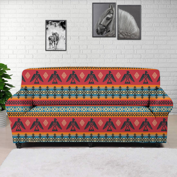 GB-NAT00029 Native Tribal Pattern Native Sofa Cover – Powwow Store