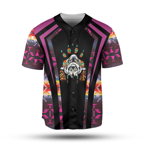 BJ00021 Pattern Native Baseball Jersey – Powwow Store