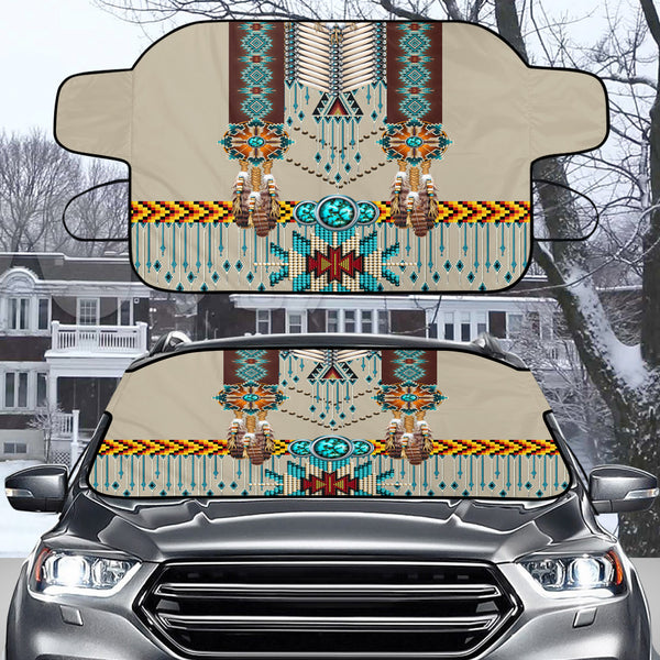 GB-NAT00069 United Tribes Native Windshield Snow Covers – Powwow Store