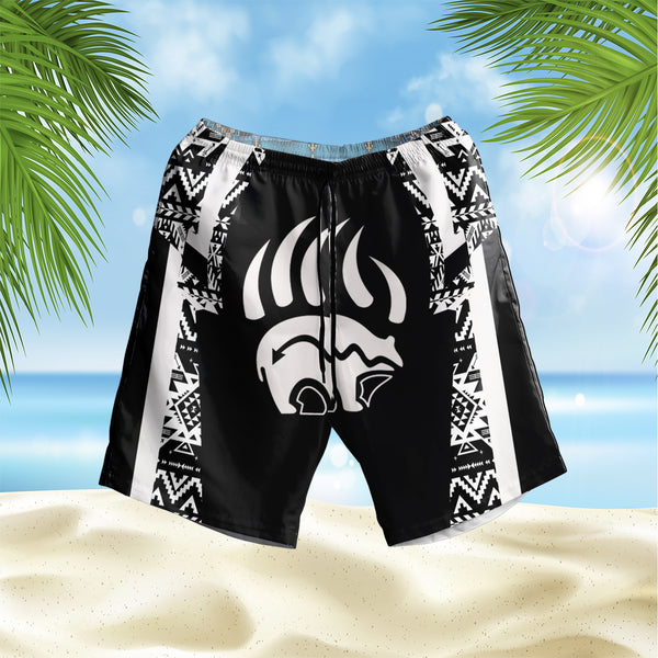GB-HS00061 Pattern Native Hawaiian Shorts – Powwow Store