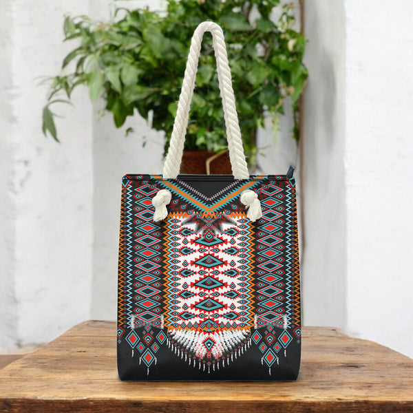 GB-HW0011222 Native American Summer Beach Bags – Powwow Store