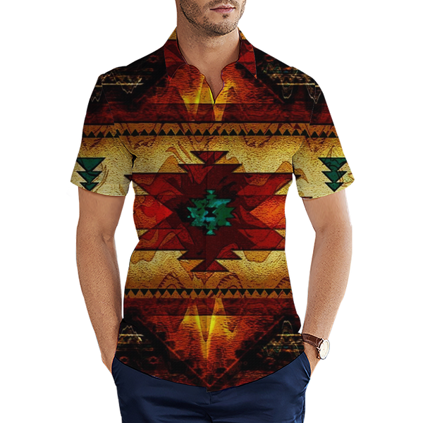 GB-NAT00068 Native American 3D Men's Shirt – Powwow Store