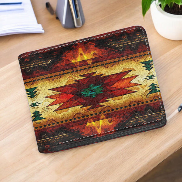 GB-NAT00068 Native American Men Wallet – Powwow Store