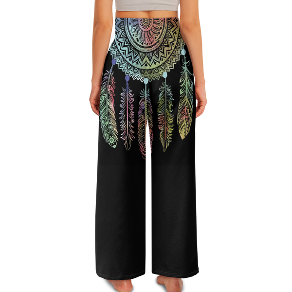 GB-NAT00151 Design Native Ameriacan Women's Wide Leg Pants – Powwow Store