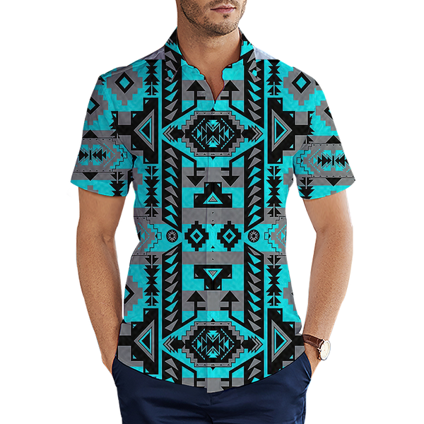 GB-NAT00626 Native American 3D Men's Shirt – Powwow Store