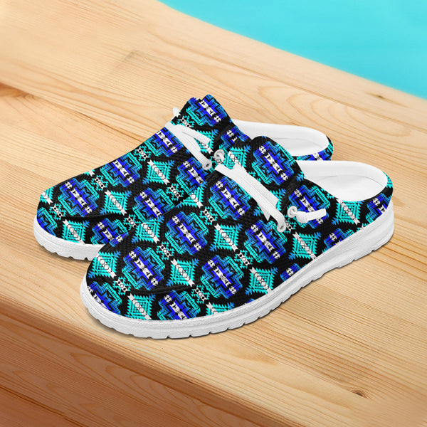 GB-NAT00656-02 Pattern Native American Mesh Dude Shoes – Powwow Store