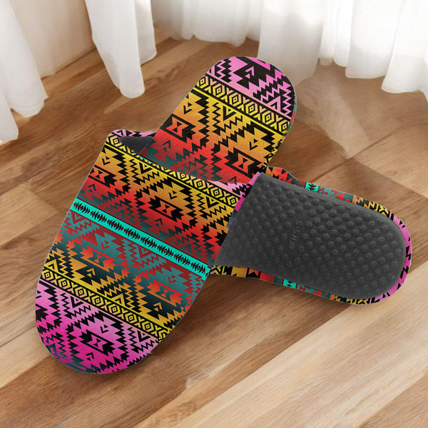 GB-NAT00689 Native American Cotton Slippers – Powwow Store