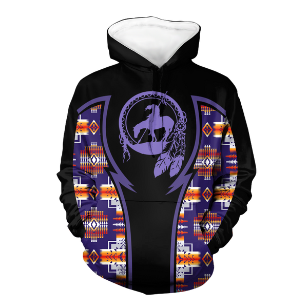 HD000786 Pattern Native Pride 3D Hoodie – Powwow Store