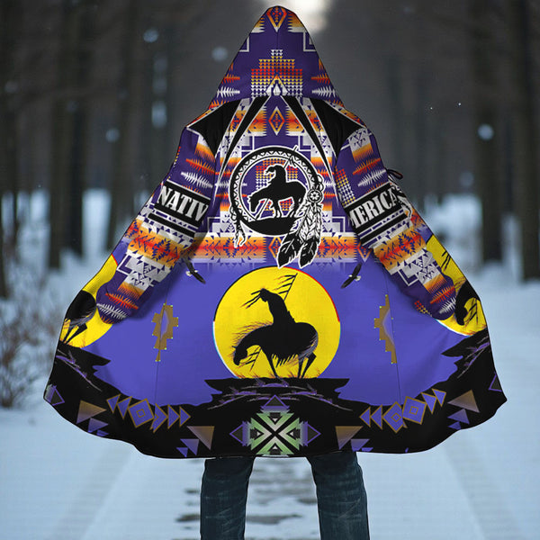 HD251105M16 Trail of Tears Native American Cloak – Powwow Store