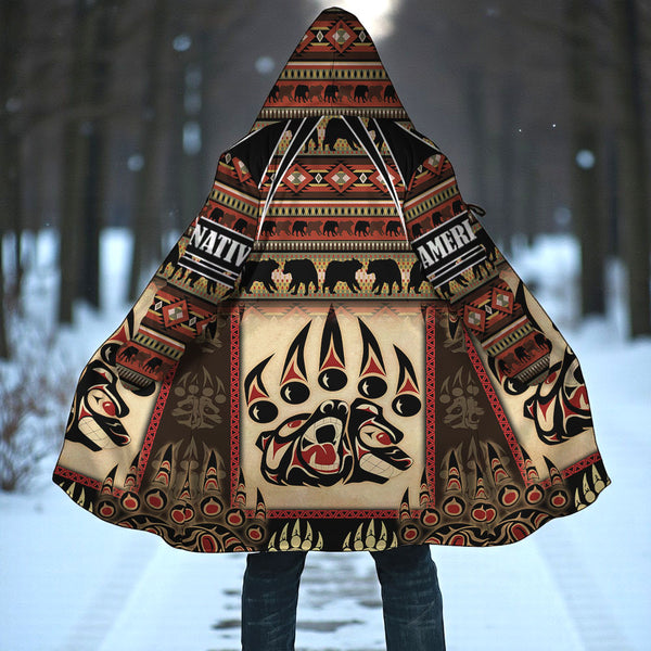 HD251117M14 Bear Native American Cloak – Powwow Store