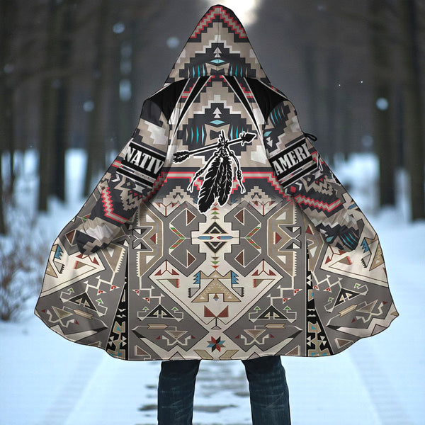 HD251117M18 Feather Native American Cloak – Powwow Store