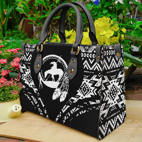 LT250410M02 Trail of Tear Native American Leather Bag – Powwow Store