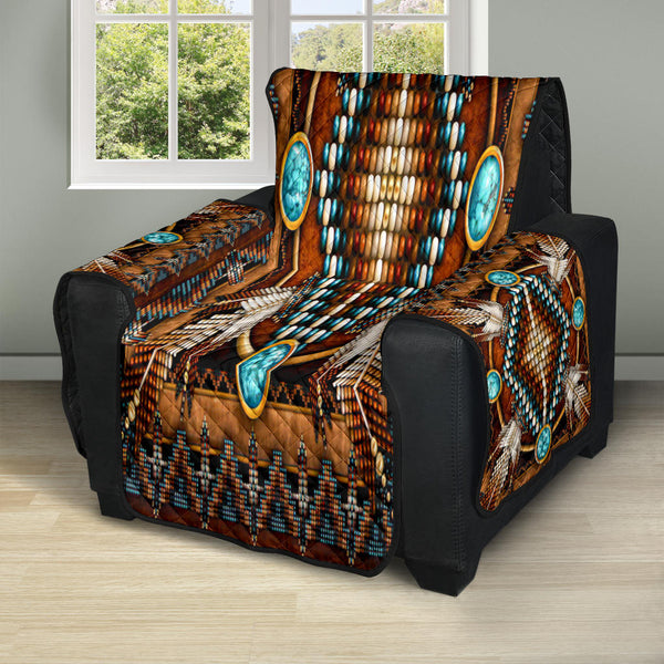 Mandala Brown Native American 28' Chair Sofa Protector – Powwow Store