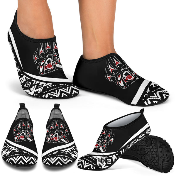 AQS0017 Tribe Design Native American Aqua Shoes – Powwow Store