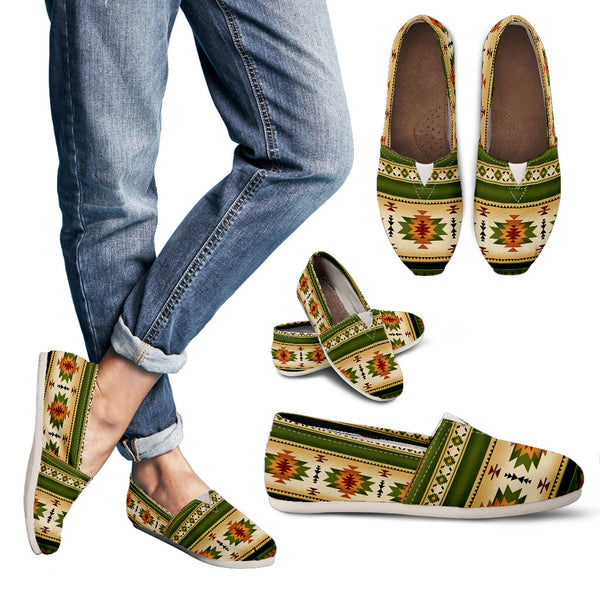 GB-NAT00559-03 Green Native Casual Shoes – Powwow Store