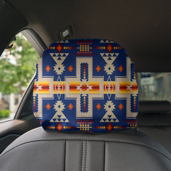 GB-NAT00062-04 Pattern Native Headrest Cover – Powwow Store