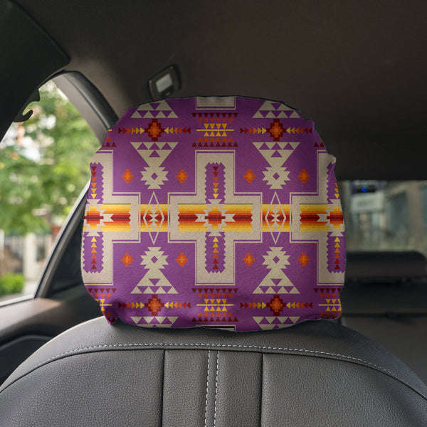 GB-NAT00062-07 Pattern Native Headrest Cover – Powwow Store