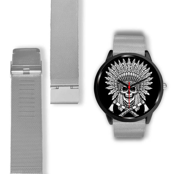 Native American Chief Skull Watches – Powwow Store