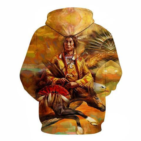 Native American Design Inspired 3D Hoodies – Powwow Store