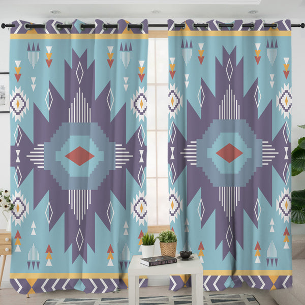 LVR0080 Pattern Native American Living Room Curtain NEW – Powwow Store