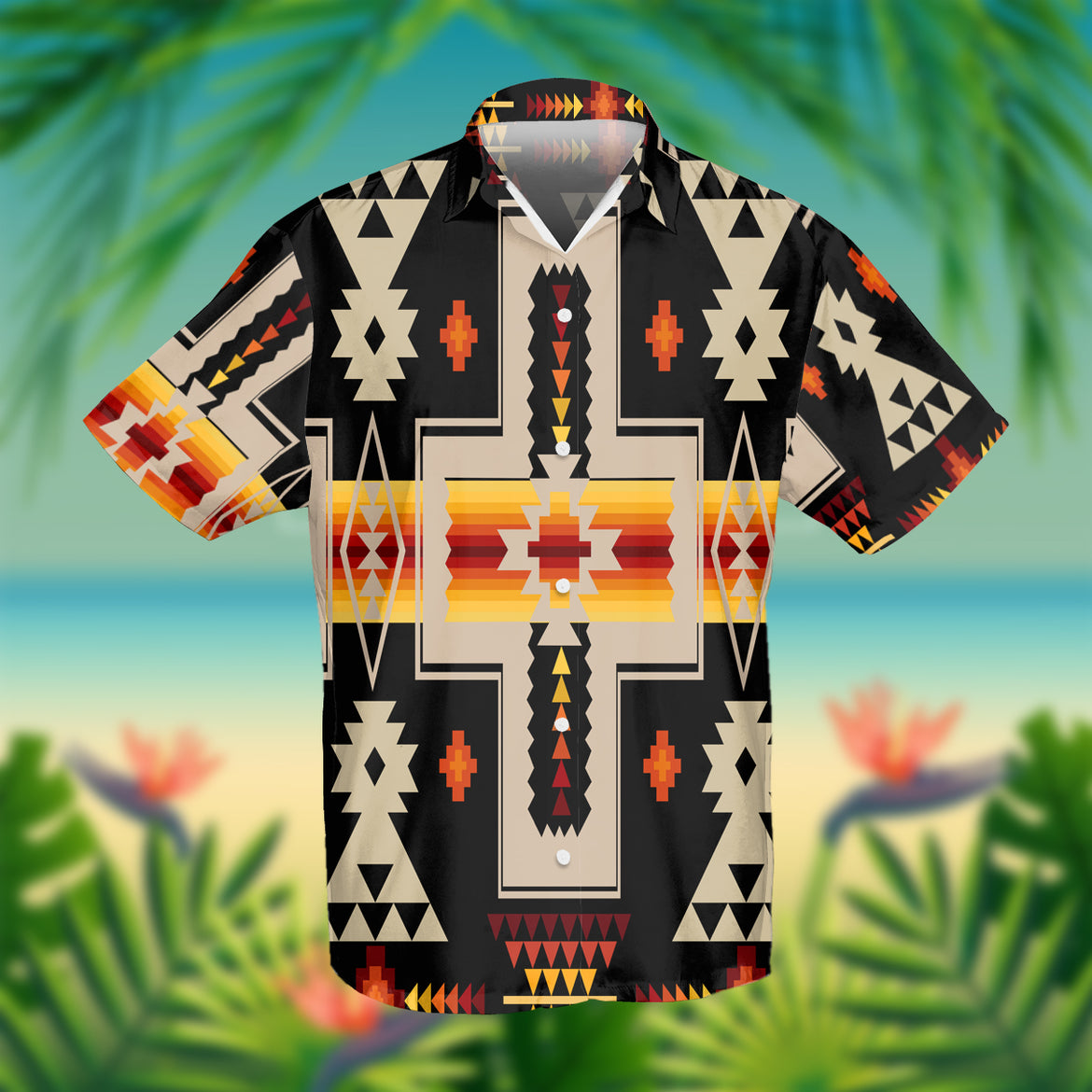 NATIVE HAWAIIAN SHIRT 3D | Powwow Store