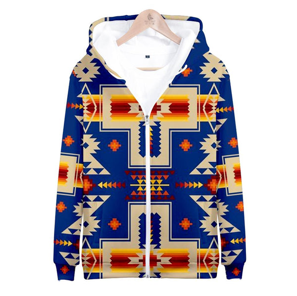 Native Tribes Pattern Native American All Over Hoodie – Powwow Store
