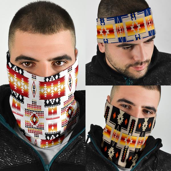 Tribe Design Native American Area Bandana 3-Pack New – Powwow Store