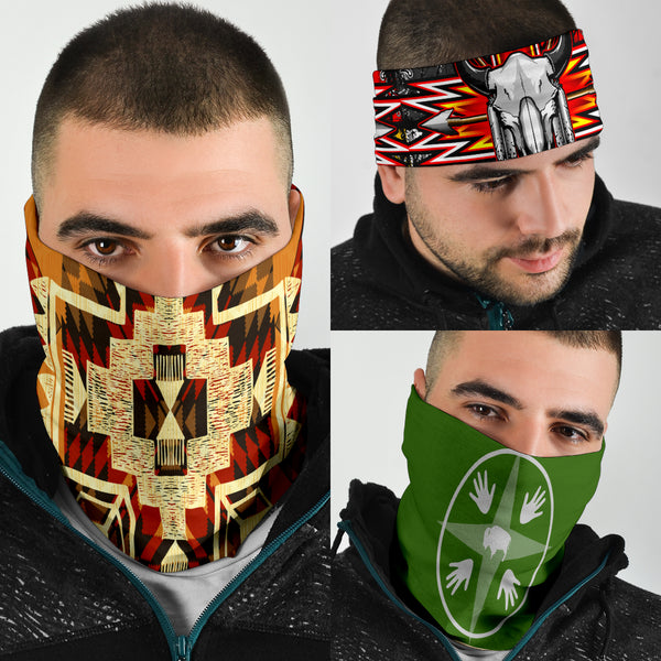 Arrows Pattern Native American Bandana 3-Pack New – Powwow Store