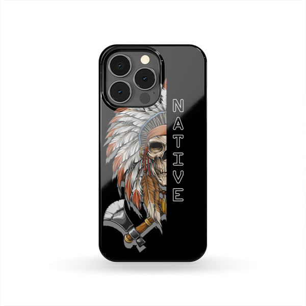 Skull Chief Native American Phone Case GB-NAT00047-PCAS01 – Powwow Store