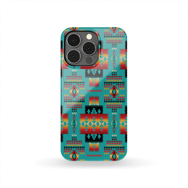Blue Native Tribes Pattern Native American Phone Case GB-NAT00046-PCAS ...